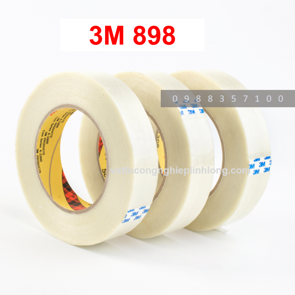 3M 898 băng keo sợi thủy tinh, kiểm tra độ bám dính sơn và mạ điện - CÔNG TY TNHH VẬT TƯ CÔNG ...